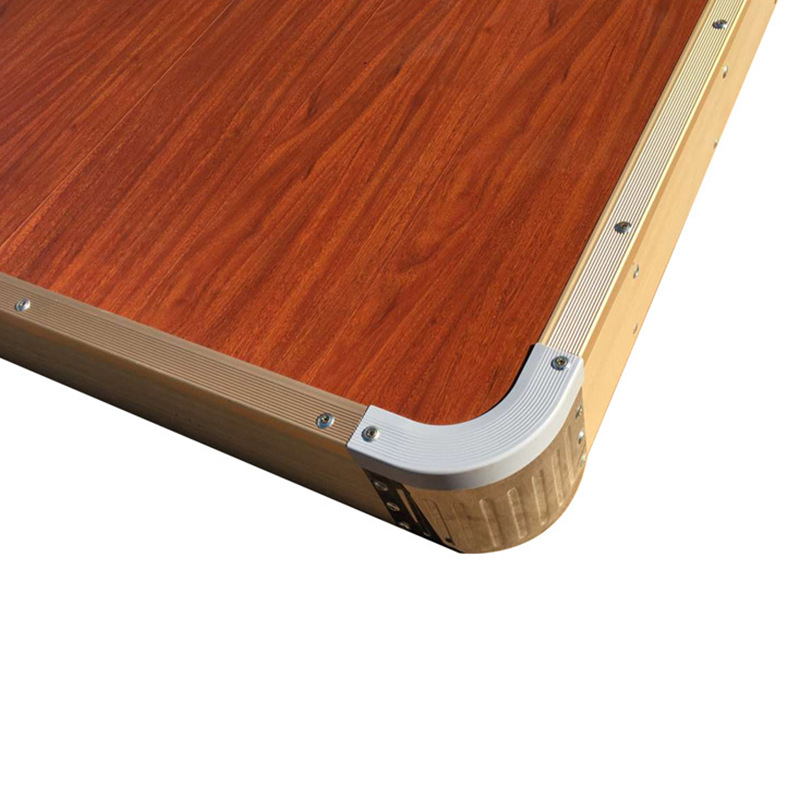 Solid wood classroom platform platform accessories ABS engineering ...