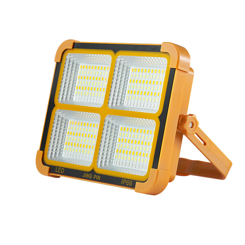 Solar LED flood light charging emergency outdoor portable lamp ...